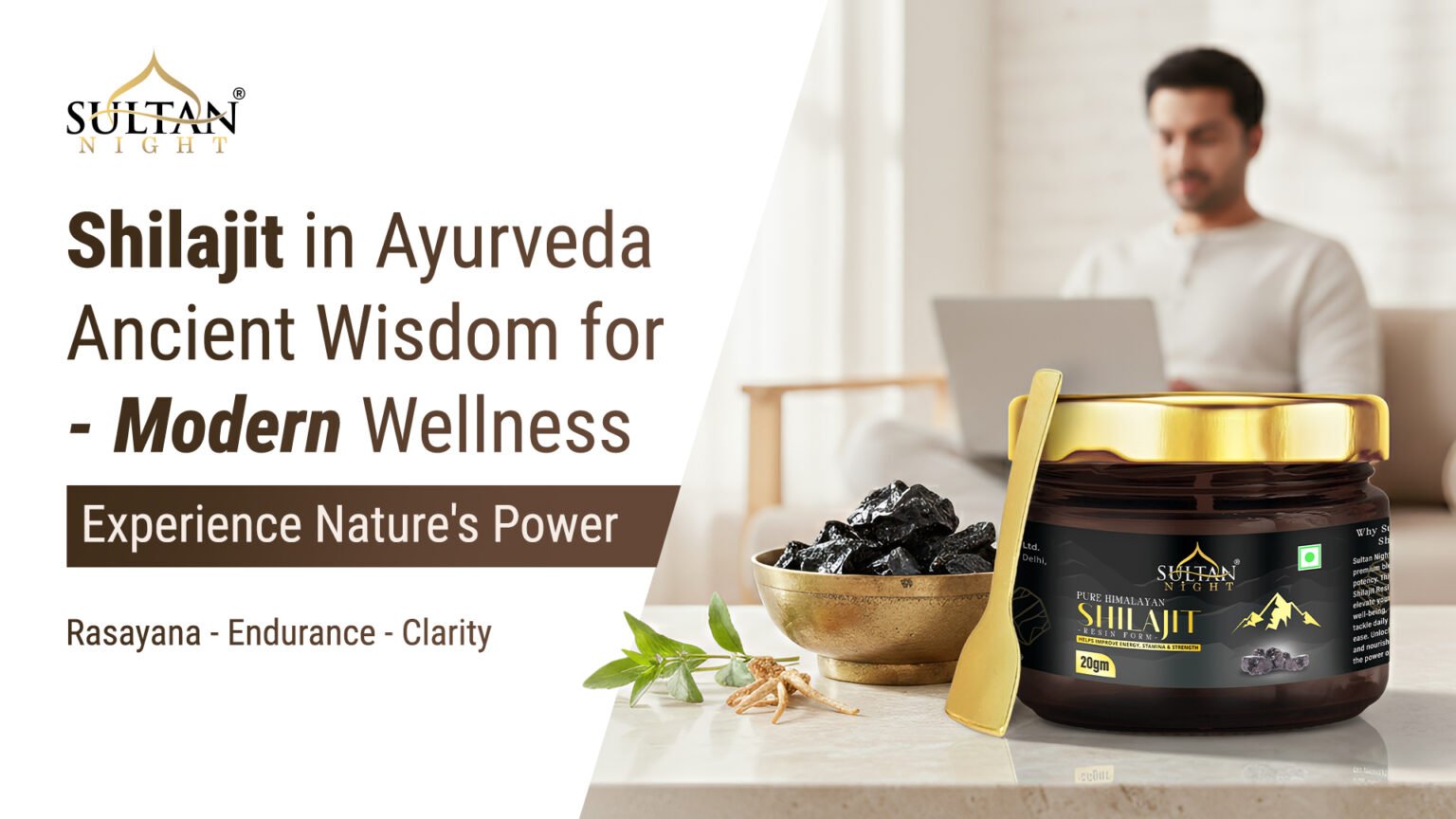 Shilajit Power in Ayurveda | Natural Energy & Vitality Boost
