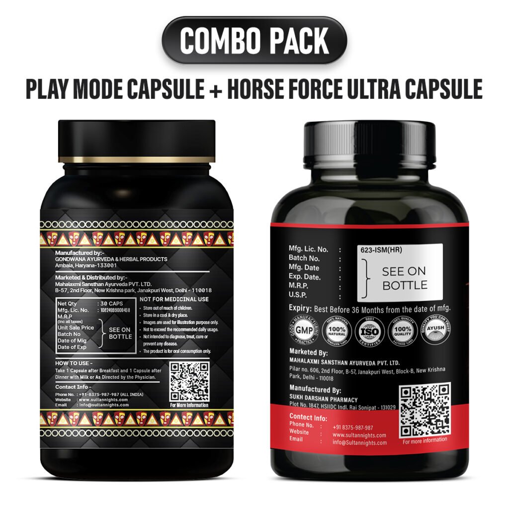Play Mode Capsule + Horse Force Ultra Capsule