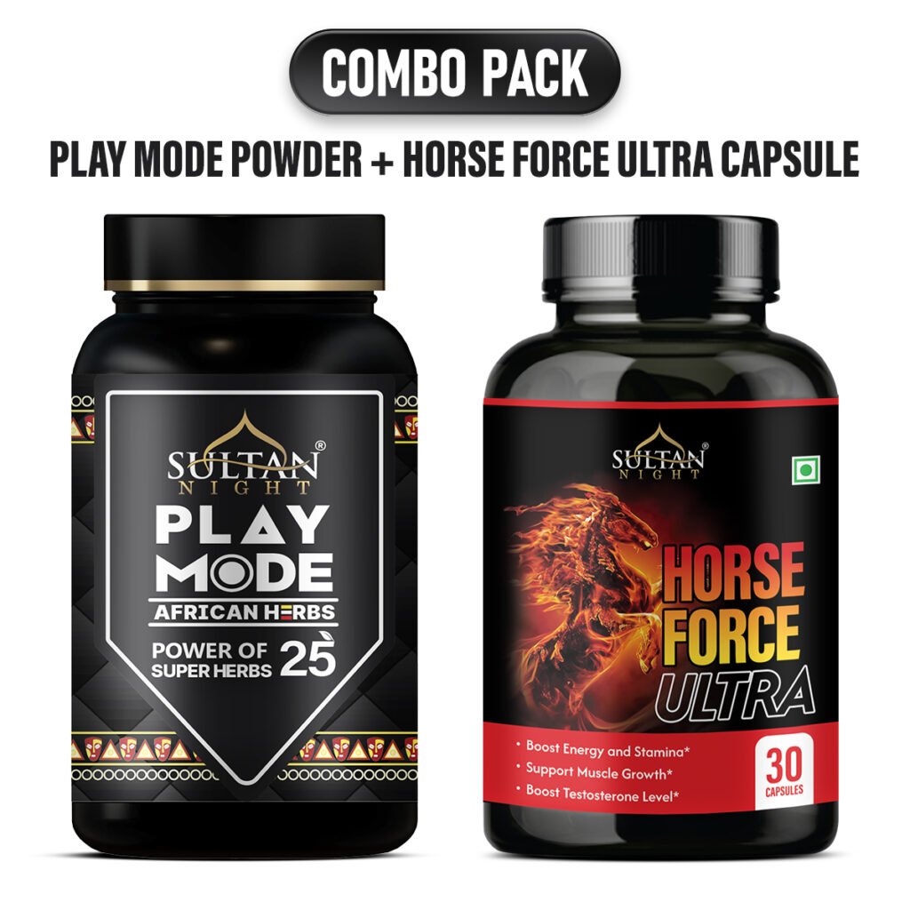 Play Mode Powder + Horse Force Ultra | Energy & Stamina Combo